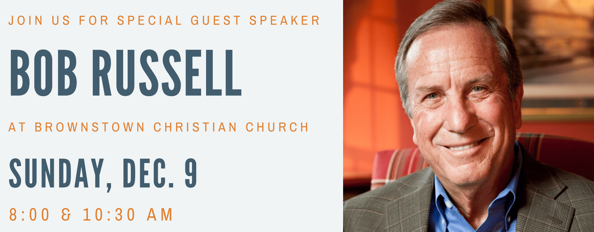 Bob Russell - Website Slider | Brownstown Christian Church